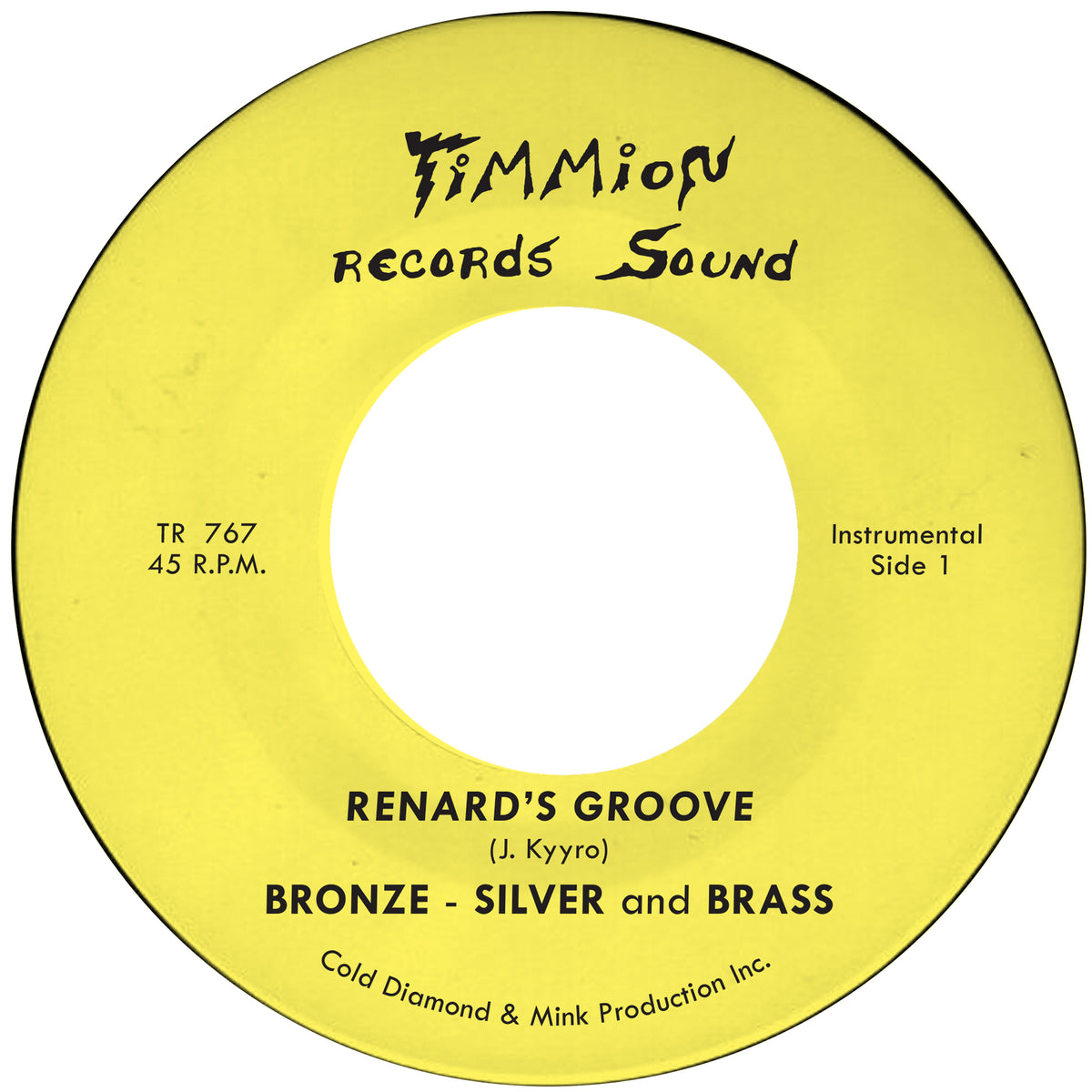 BRONZE, SILVER & BRASS / RENARD'S GROOVE – ALFFO RECORDS